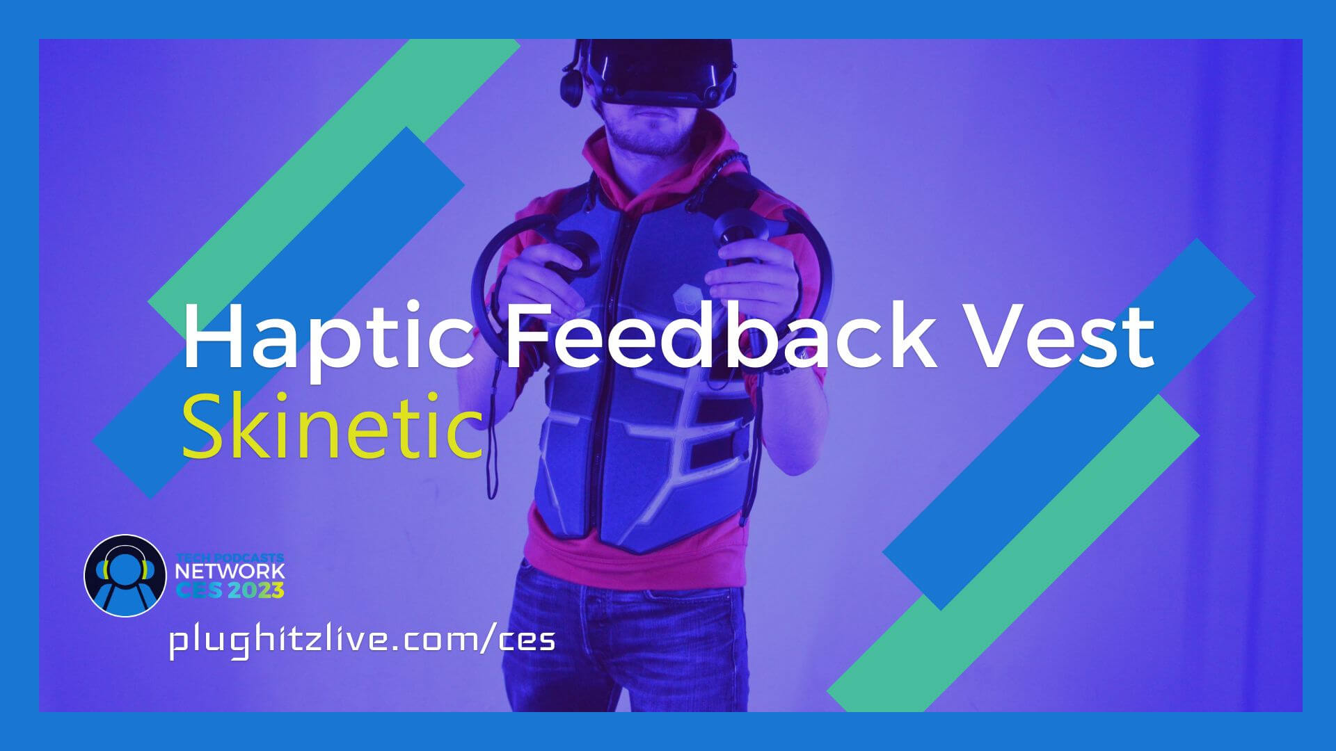 Skinetic adds haptic feedback to virtual reality and more @ CES 2023 ...
