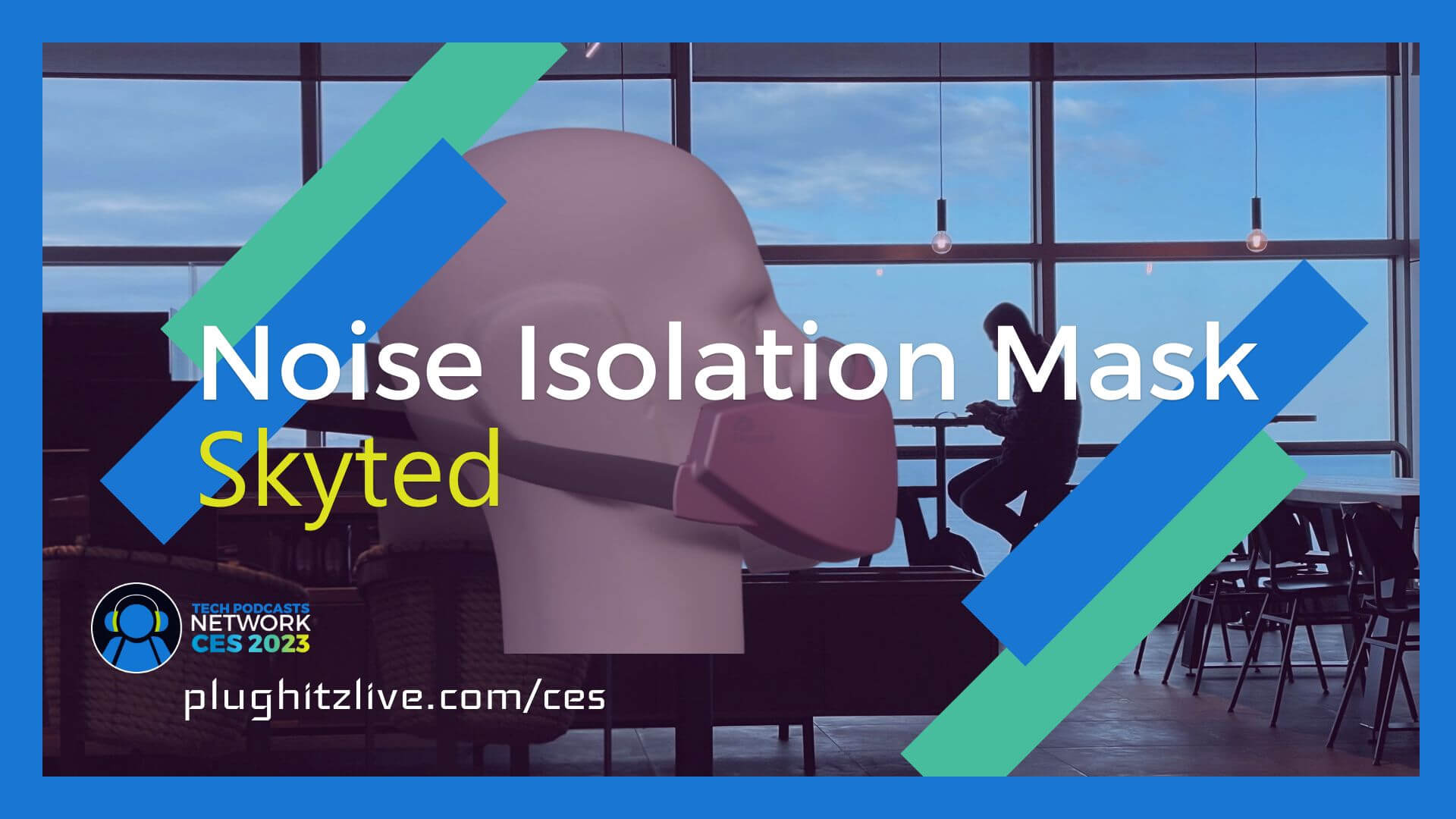 Skyted is a noise isolation mask for calls and streaming @ CES 2023 ...