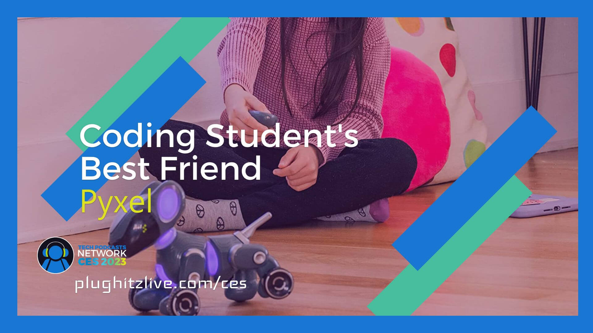 Pyxel makes it easy for anyone to learn how to code @ CES 2023 - Tech Podcast Network